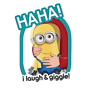 Just Play Illumination's Minions: The Rise of Gru Laugh & Giggle Kevin Plush, Kids Toys for Ages 3 Up