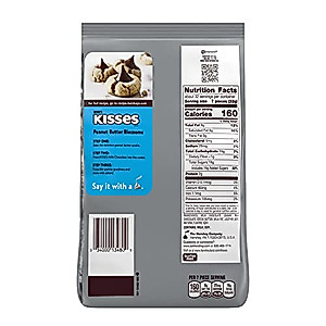 HERSHEY'S KISSES Milk Chocolate Silver Foil, Easter Candy Bulk Party Pack, 35.8 oz