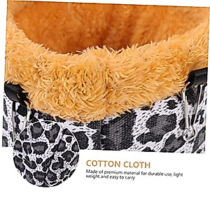 LIFKICH 2 pcs Guinea Prints House Decorative Toy Hedgehog Bag Funny Hamster Pattern Hideout Baby Small Design Rats Pet Dwarf Sleeping Hedgehogs Animal Supply Sack Lovely Accessory Bed