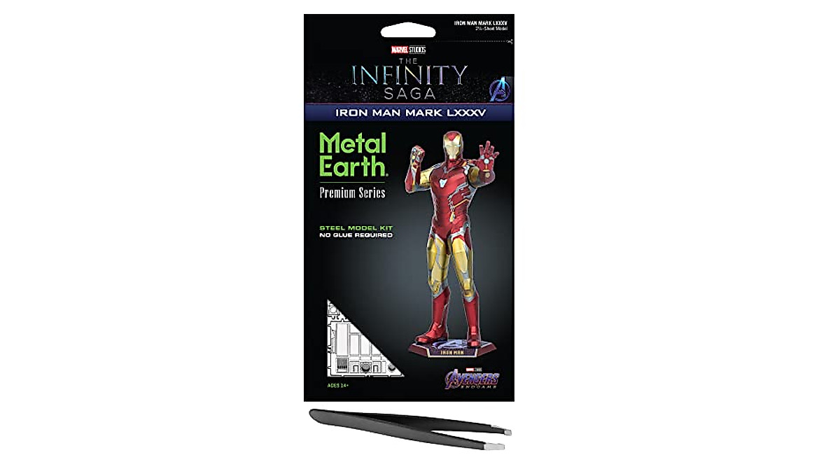 Build Marvel Iron Man Model Kit - Metal Earth Premium Series