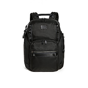 TUMI Men's Search Backpack, Black, One Size