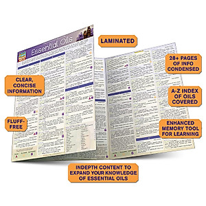 Essential Oils QuickStudy Laminated Reference Guide (Quick Study Health)