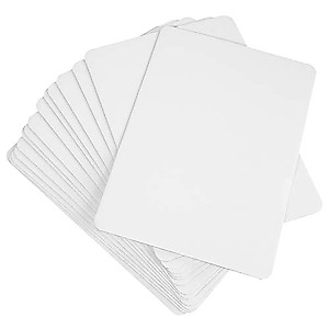 ONE MORE White Quarter Cake Sheet 13.75” x 9.75” Cake Board Sturdy Rectangle Greaseproof Pad Full 15 Pk Boards (15, White)