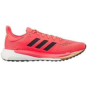 Adidas Solar Glide 3 Womens Running Trainers Sneakers (UK 8.5 US 10 EU 42 2/3, red White Black FV7258)