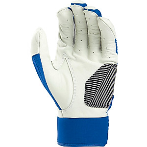 Rawlings | WORKHORSE Baseball Batting Gloves | Youth Large | Royal