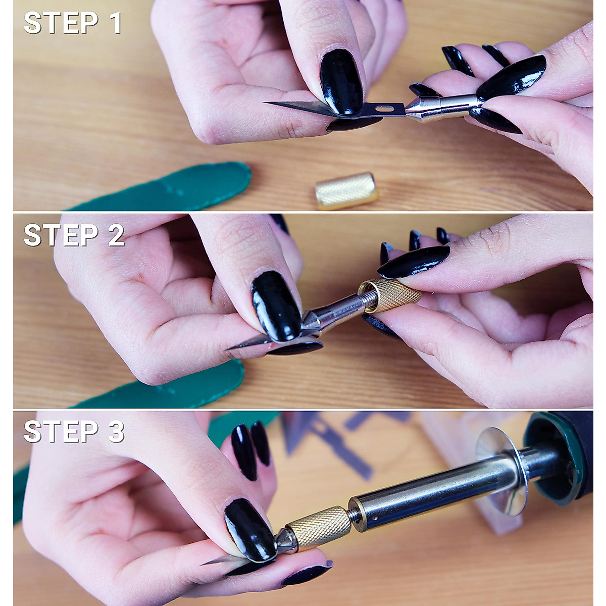 WINONS Hot Knife Cutting Tool, WHK0005 Hot Knife Plastic Cutter Tool also Effective as a Foam Board Cutter and Stencil Cutter (Kit of 19)