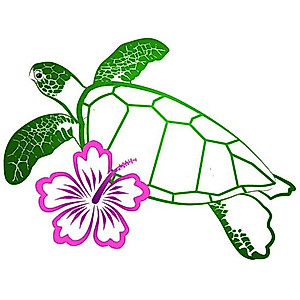 CafePress Sea Turtle W/Hibiscus Mug Ceramic Coffee Mug, Tea Cup 11 oz