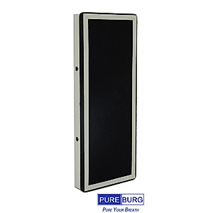 PUREBURG MS18 True HEPA Replacement Filter Set Compatible with Membrane Solutions MS18 Air Purifier, H13 4-Stage Filtration Activated Carbon Air Clean Dust VOCs Odor,2-Pack