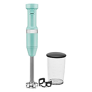 KitchenAid Variable Speed Corded Hand Blender - KHBV53, Ice Blue, 8 in