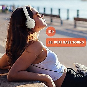JBL Tune 660NC wireless with Active Noise Cancelling, up to 55 hours battery, microphone for call, foldable and comfortable, Android and iOs compatible (Blue)