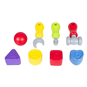 PowerTRC Little Engineer Multifunctional Musical Learning Tool Workbench For Kids