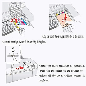 AceInk CompatibleLC203XL Ink Cartridge Replacement for Brother LC203XL LC203 Work for Brother MFC-J460DW MFC-J880DW MFC-J680DW MFC-J4620DW MFC-J480DW MFC-J4420DW Printer, 5 Packs (2BK/C/M/Y)