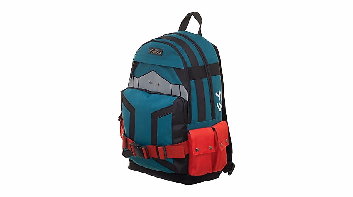 Suit Up! My Hero Academia Deku Backpack with Laptop Pocket