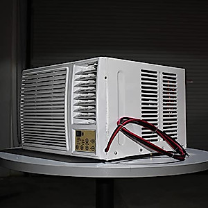 48V DC battery powered Window Air Conditioner 1 Ton Heat Pump (48V DC 12,000 BTU/h)
