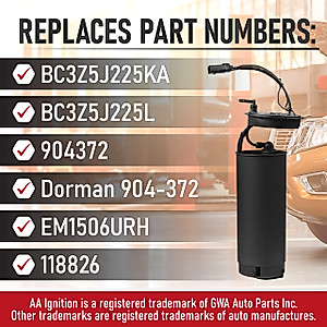 Diesel Exhaust Fluid Reservoir Heater Kit - 6.7L V8 DEF - Compatible with Ford F-250, F-350, F-450, F-550 Super Duty 2011, 2012, 2013, 2014, 2015, 2016 - Replaces BC3Z5J225KA, BC3Z5J225L, 904372