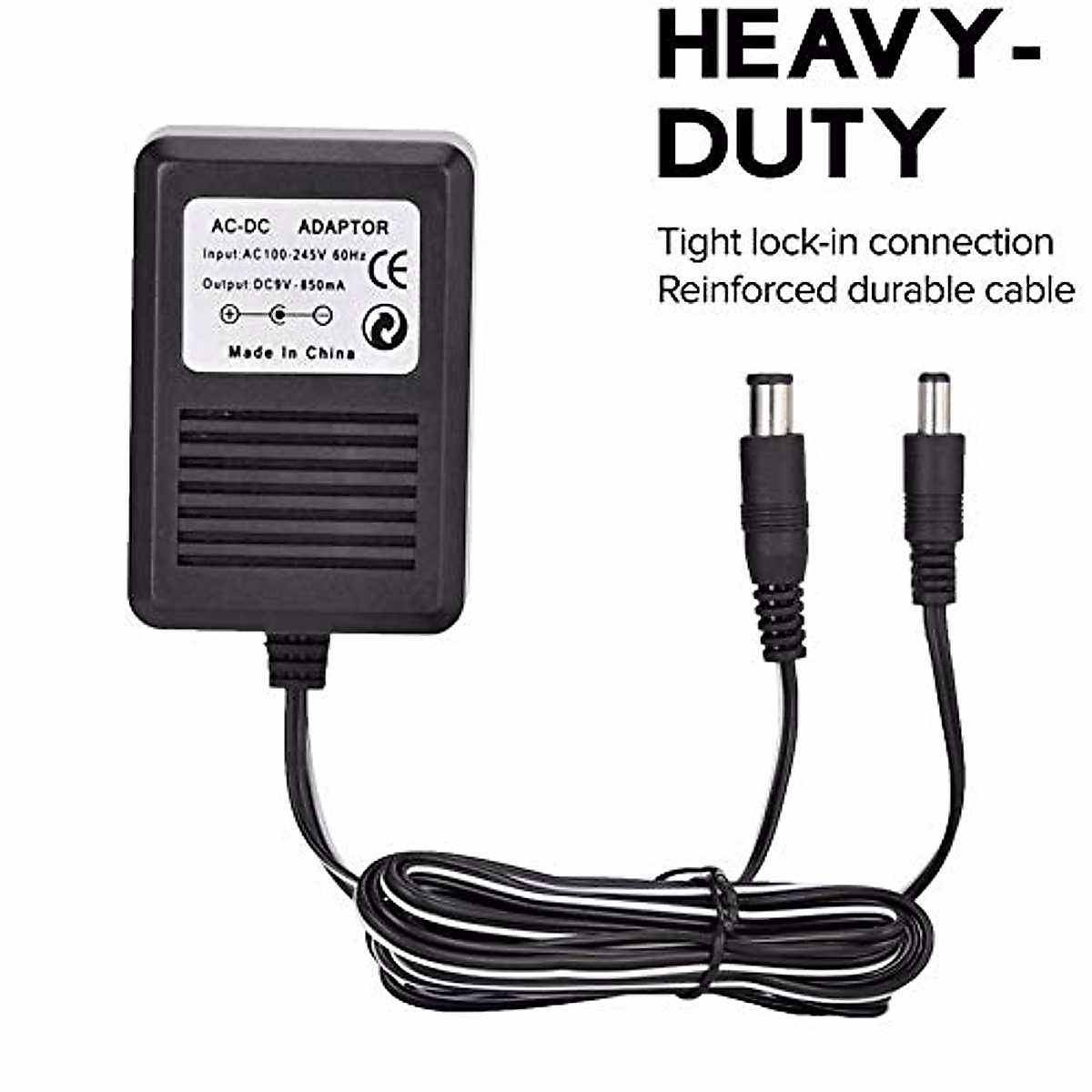 Wiresmith 3-in-1 AC Power Adapter for Nintendo NES SNES Sega Genesis