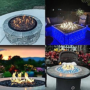 Skyflame 30-Inch Round Fire Pit Burner Ring, 304 Stainless Steel
