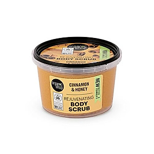 Organic Shop Body Scrub Natural Cinnamon and Honey 250ml