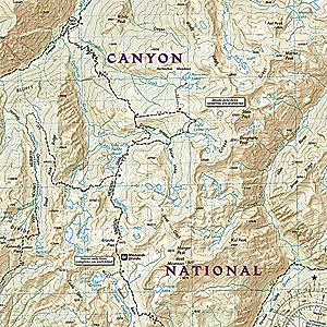 Sequoia and Kings Canyon National Parks Map (National Geographic Trails Illustrated Map, 205)