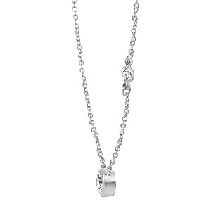 Silpada 'Marvel' Cubic Zirconia Necklace in Sterling Silver, 16" + 2"