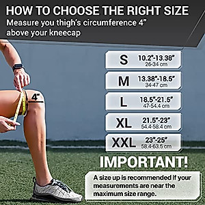 DR. BRACE ELITE Knee Brace with Side Stabilizers & Patella Gel Pads for Maximum Knee Pain Support and fast recovery for men and women-Please Check How To Size Video (Moon, Medium)