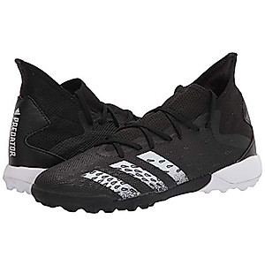 adidas Predator Freak .3 Turf Soccer Shoe (mens) Black/White/Black 10.5