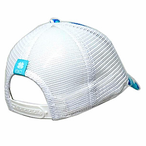 Black Clover Island Luck Hat - Tropical Adjus 16 - White Tropical - Adjustable