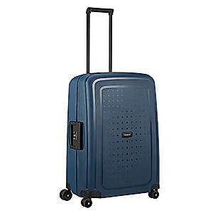 Samsonite Unisex_Adult Luggage Suitcase, Blue (Navy Blue), M (69 cm-79 L)