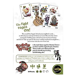 IELLO: Schotten Totten 2, Sequel, Strategy Card Game, Great for On The Go Gaming, 20 Minute Play Time, 2 Player, for Ages 8 and Up