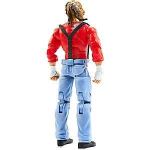 Mattel WWE Chainsaw Charlie Elite Collection Action Figure with Accessories, Articulation & Life-like Detail, 6-inch