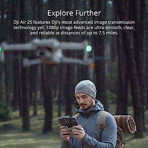 DJI Air 2S Drone Fly More Combo with Remote Controller (Renewed)