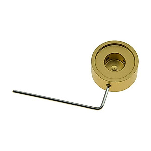 Dopro Metal Guitar Effect Pedal Footswitch Toppers Effect Foot Nail Caps Aluminium Pedal Protection Cap with Multi Colors 5-Pack