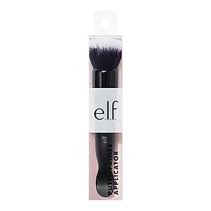 e.l.f. Putty Primer Brush & Applicator, Dual-Ended Makeup Tool For Applying e.l.f. Putty Products, Made With Synthetic Bristles, Vegan & Cruelty-Free