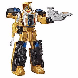 Power Rangers Beast Morphers Beast Wrecker Zord 10-Inch Action Figure Toy Inspired by Gold Ranger’s Zord in TV Show