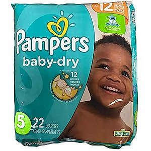 Pampers Diapers Size 5-22ct.