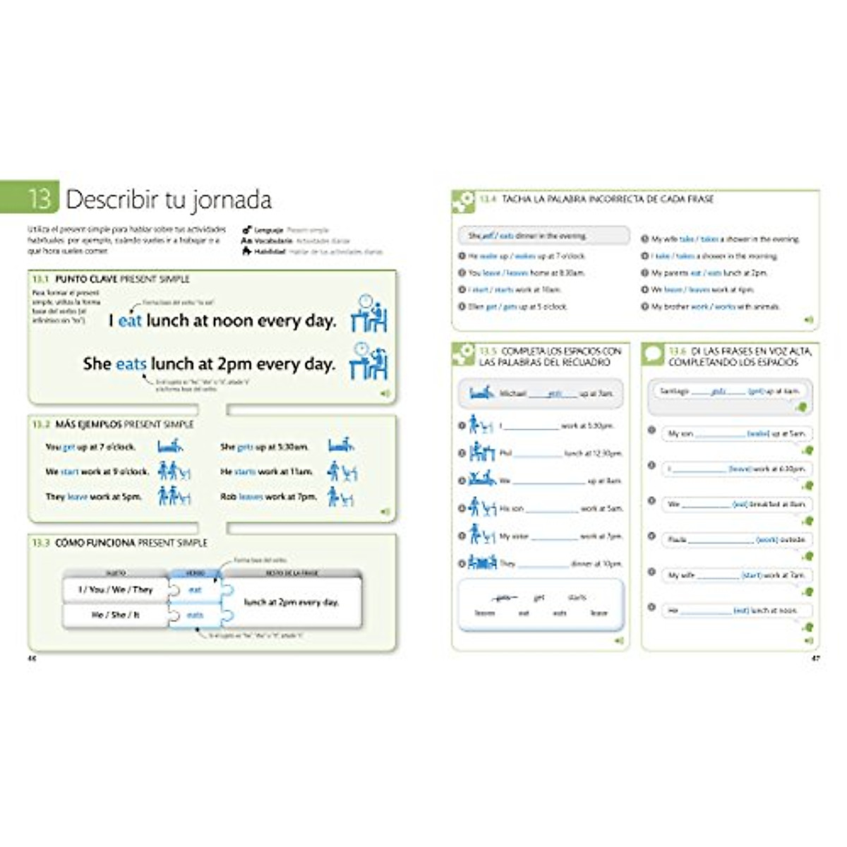 English for Everyone: Nivel 1: Inicial, Libro de Estudio: Curso completo de autoaprendizaje (DK English for Everyone) (Spanish Edition)