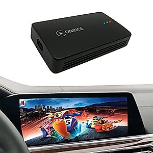 ONINCE Wireless CarPlay Adapter, Support Netflix &YouTube & Disney+,Android Auto Wireless Adapter, Play U-Disk, Android 10 Multimedia Video Box, AI Box, USB Dongle for Factory Wired CarPlay Cars