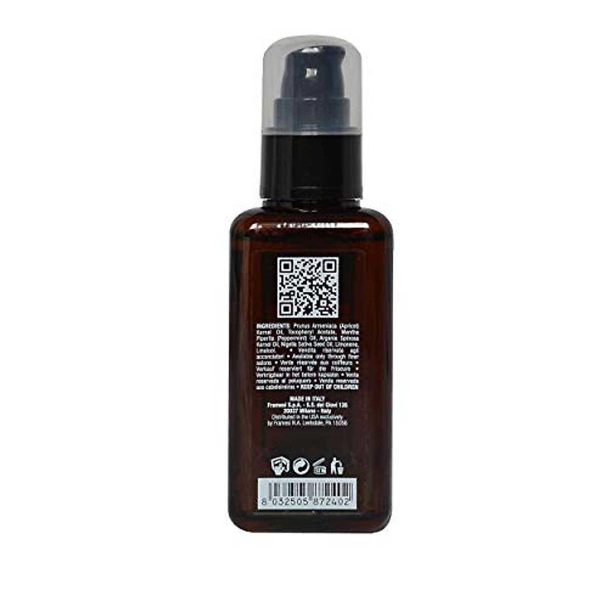 Framesi Barber Gen Beard Oil, 3.4 fl oz, Beard Oil for Men