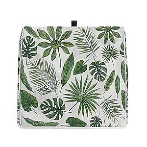 DISNIMO Tropical Leaves Stand Mixer Covers Fit Tilt Head and Bowl Lift Models Mixers, Washable Kitchen Appliance Cover Universal Fit Coffee Maker Blender Juicer, Easy to Clean