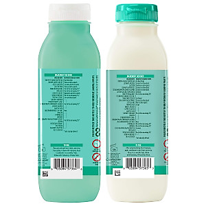 Garnier Fructis Hydrating Treat Shampoo and Conditioner, 98 Percent Naturally Derived Ingredients, Aloe, Nourish and Hydrate for Normal Hair, 11.8 oz ea