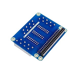 HiLetgo GPIO Expansion Board Shield for Raspberry PI 4B/3B+ with Screws
