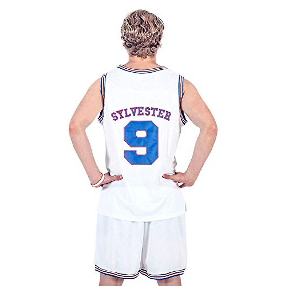 Space Jam Tune Squad Basketball Jersey (X-Large, Sylvester)