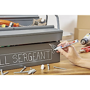 White paint marker 750