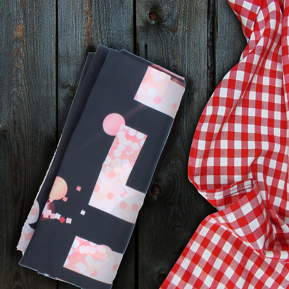 Happy 40th Birthday Backdrop Banner Fierce Fabulous and 40 Decorations for Women 40 Years Old Bday Background Rose Gold Pink Photography Party Decor Sign Supplies