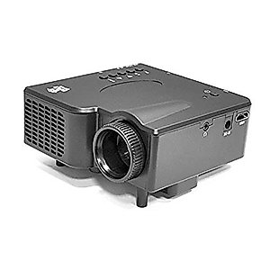 1080p Multimedia Gaming Mini Projector - Full HD Portable Video Cinema Home Theater Projector w/ Built-in Stereo Speaker, HDMI, USB, Adjustable Picture Projection for TV, PC, Computer - Pyle PRJG45_0