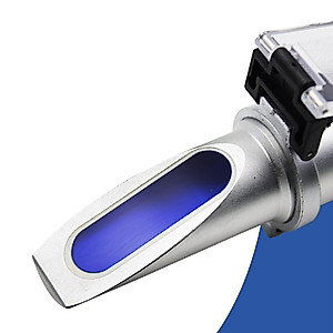 LOXGO Handheld Salinity Refractometer For Aquarium 0 To Salinometer Portable SeaWater Concentration Tester Meter ATC Handheld Salinity Refractometer