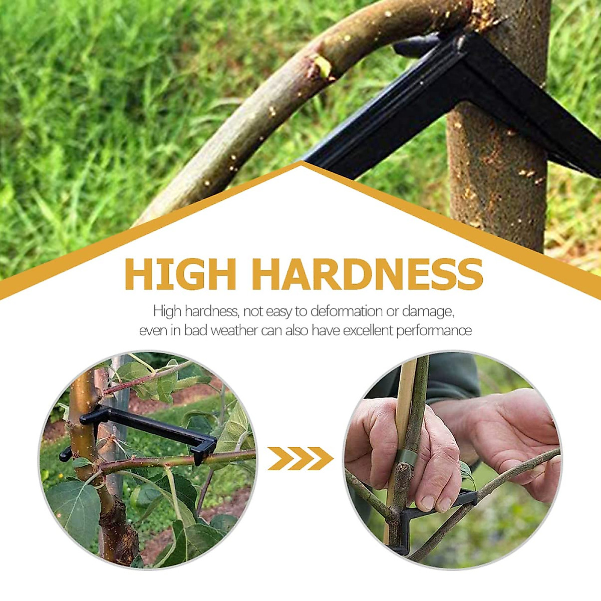 Angoily 10pcs Branch Press Fruit Branch or Bonsai