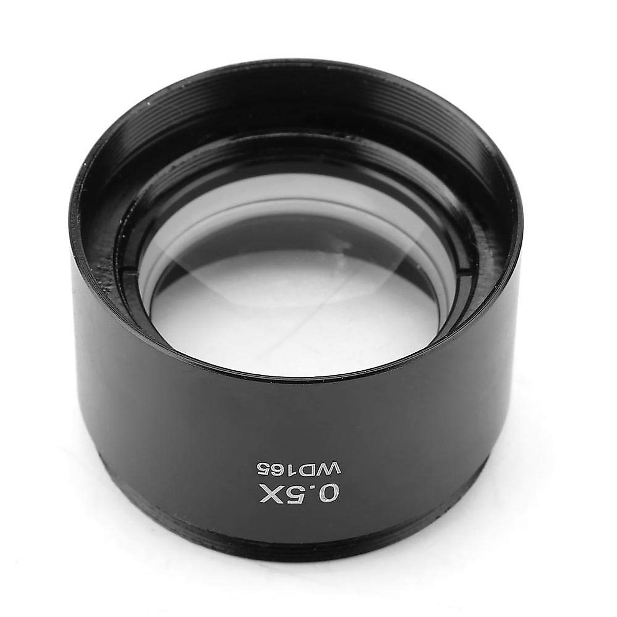 Objective Lens KP - 0.5X Auxiliary Stereo Microscope Assisted Stereoscopic Microscope Objective Lens for Industry Video Microscope 1-7/8" 48mm Mounting