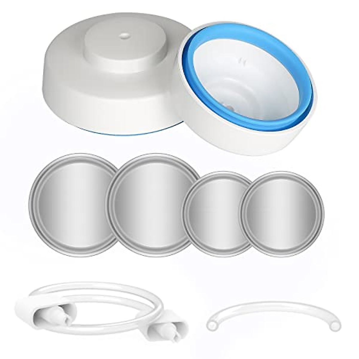 WANCHIY 1 Set Accessory for Mason Jars, Jar Sealer for Food Storage, Fit with Mason Jars and Reusable Vacuum Sealer Bags and Canning Jars, Compatible with FoodSaver Vacuum Sealer, Portable Can Sealer(Jar Sealer)