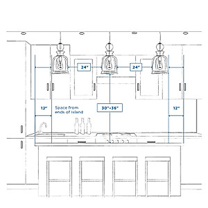 Progress Lighting P5153-77 Traditional Six Bath from Broadway Collection in Pewter, Nickel, Silver Finish Lighting Accessory, 7-1/2-Inch Diameter x 11-Inch Height, Forged Bronze